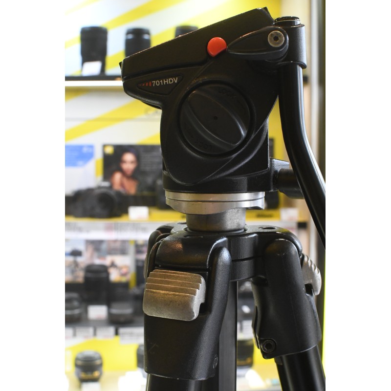 MANFROTTO 055B + 701HDV
